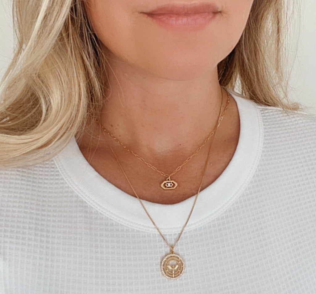 Gold Minimalist Pendant Necklaces - Mini Angels Wings - Angel Spirit D ...